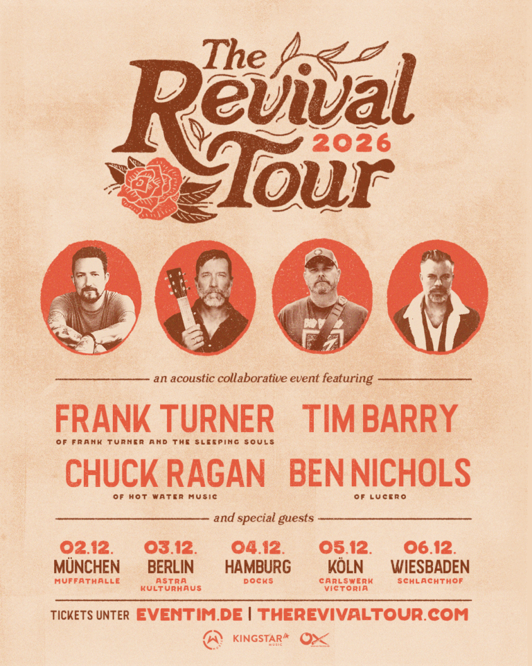 The Revival Tour – Germany 2026 – Chuck Ragan Music